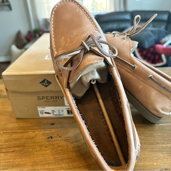Sperry | Shoes | New In Box Sperry Leather Topsiders | Poshmark